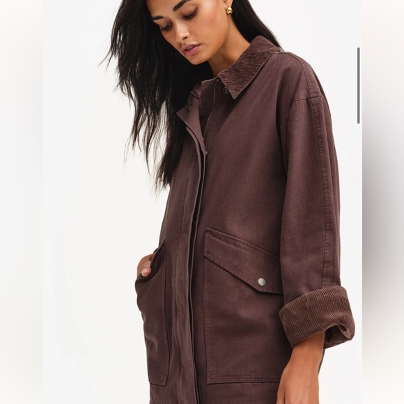 MATE the Label | Jackets & Coats | Nwt Mate The Label Organic Cotton ...